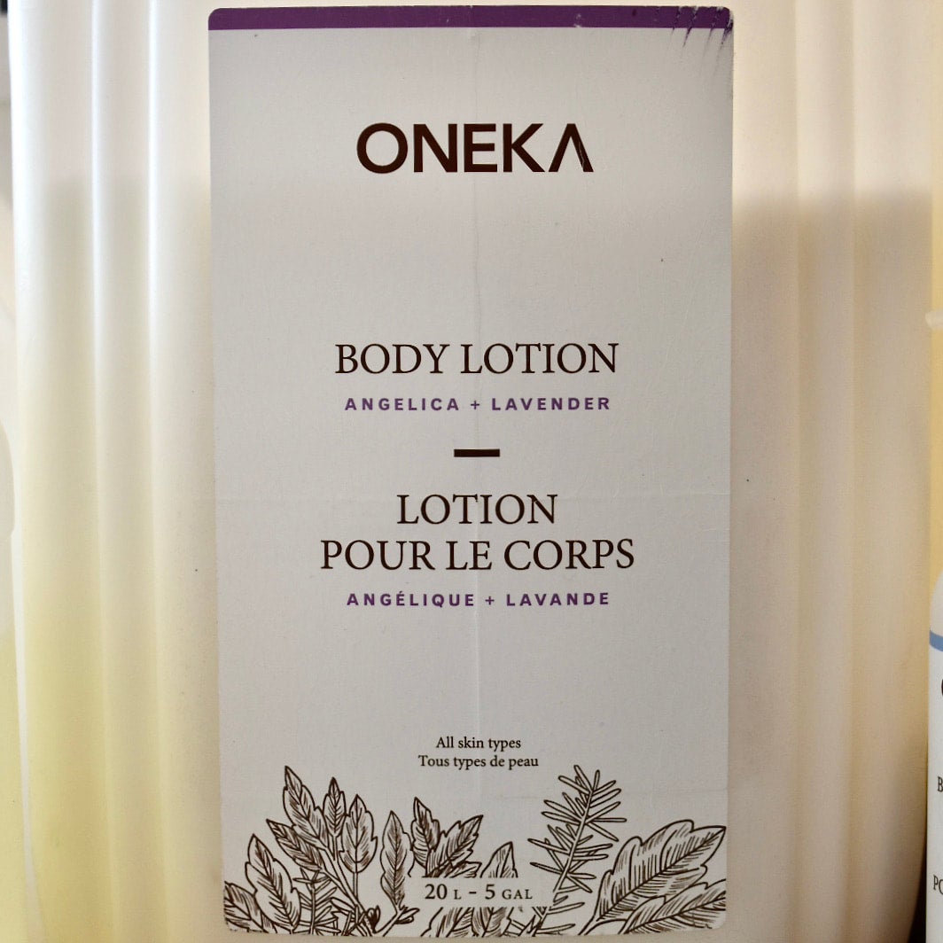 Oneka Body Lotion, Unscented or Angelica & Lavender | sustainable haus ...