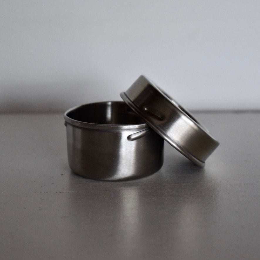 Onyx Condiment Container Reusable Stainless Steel Plastic Free Zero ...