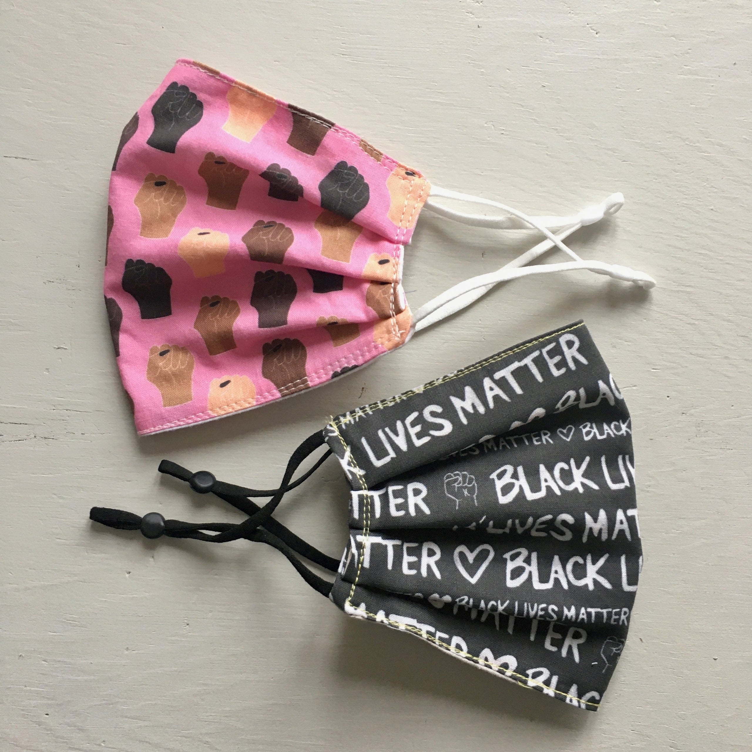 BLM Black Lives Matter Cotton Face Mask | sustainable haus mercantile