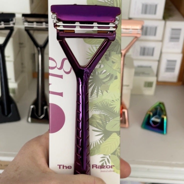 The Leaf Razor - Pivoting Head Safety Razor | sustainable haus mercantile