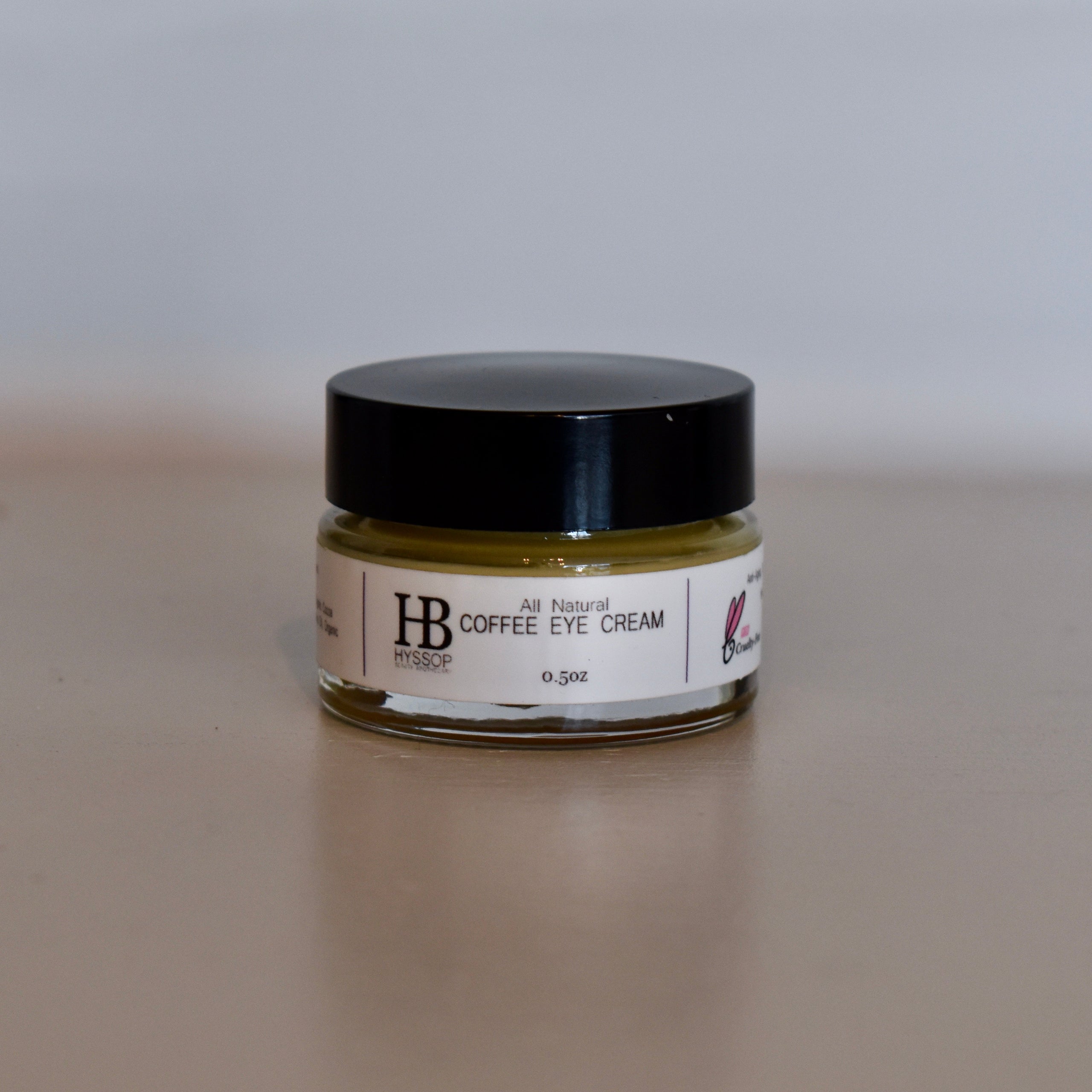 Hyssop Beauty Apothecary Coffee Eye Cream | sustainable haus mercantile